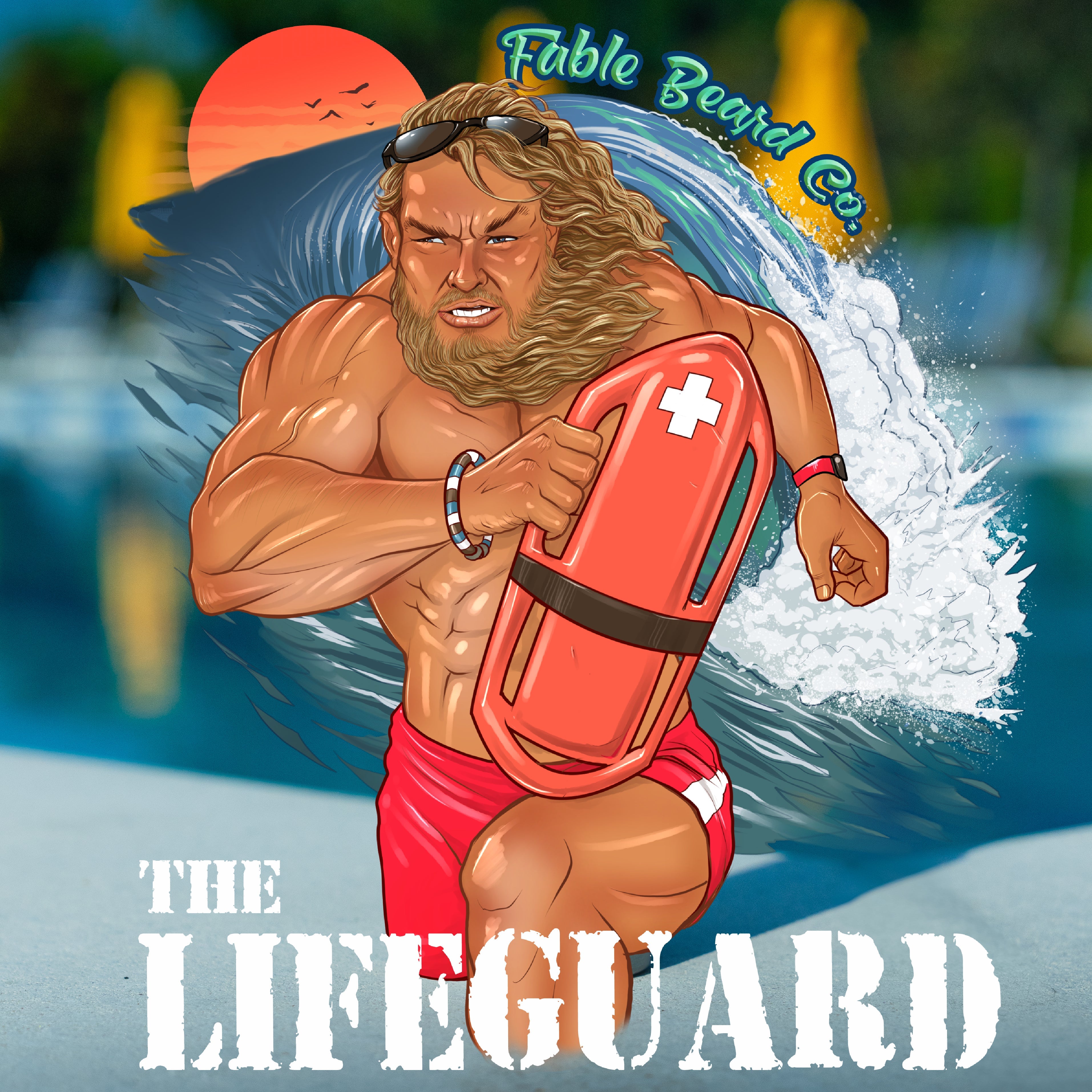 Lifeguard - Pineapple Beach Patrol – Fable Beard Co.