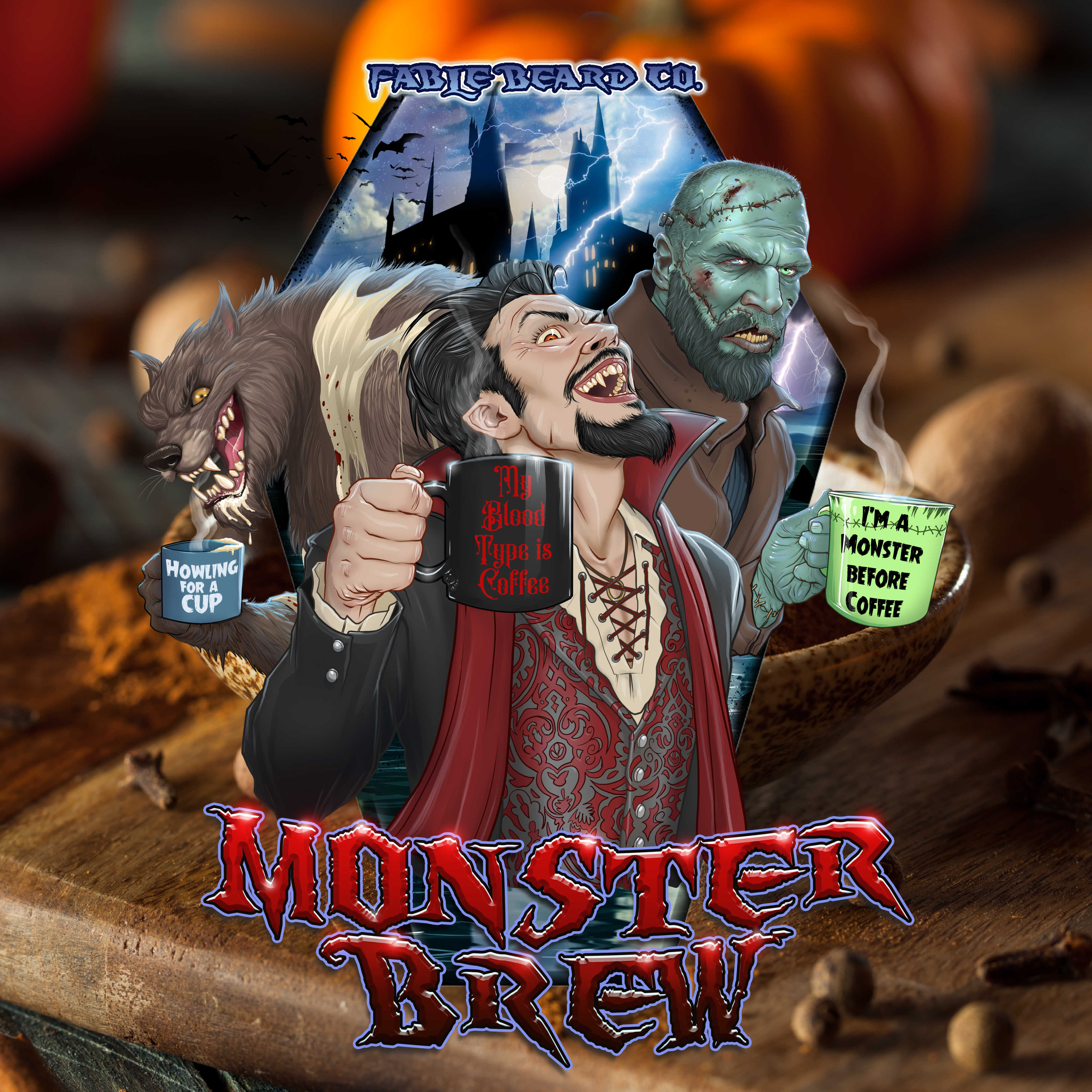 Monster Brew Beard Care Collection: Monspresso Pumpkin Spice Latte ...