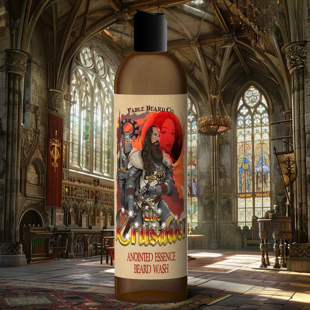 The Crusader - Beard Wash - Ancient Citrus Musk, Lavender Soaked Sanda ...