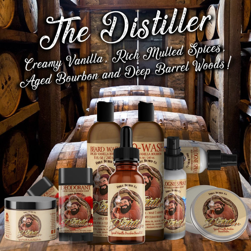 The Distiller Beard Care Collection | Fable Beard Company – Fable Beard Co.