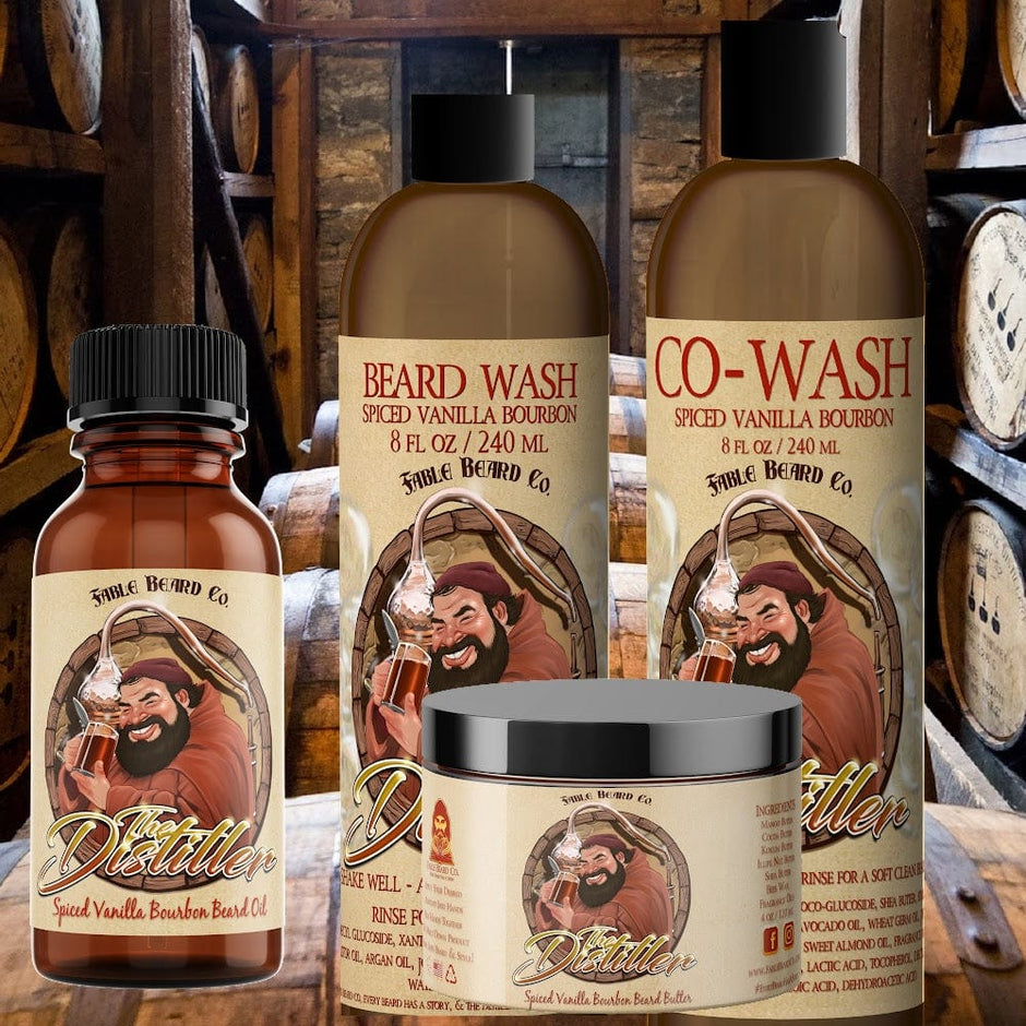 The Distiller Beard Care Collection | Fable Beard Company – Fable Beard Co.