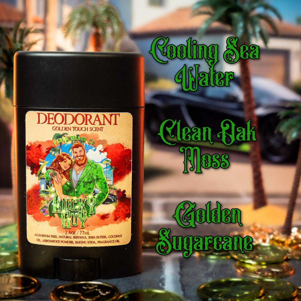Lucky Guy - Deodorant - Cooling Sea Water, Clean Oak Moss, Golden Suga ...