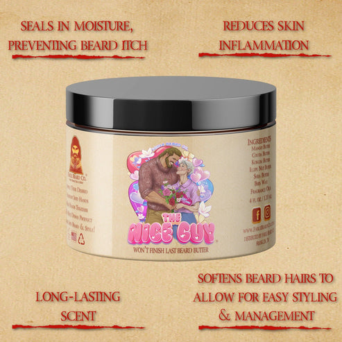 The Nice Guy - Beard Butter - White Tea Leaves, Vibrant Ozone, Woodsy ...