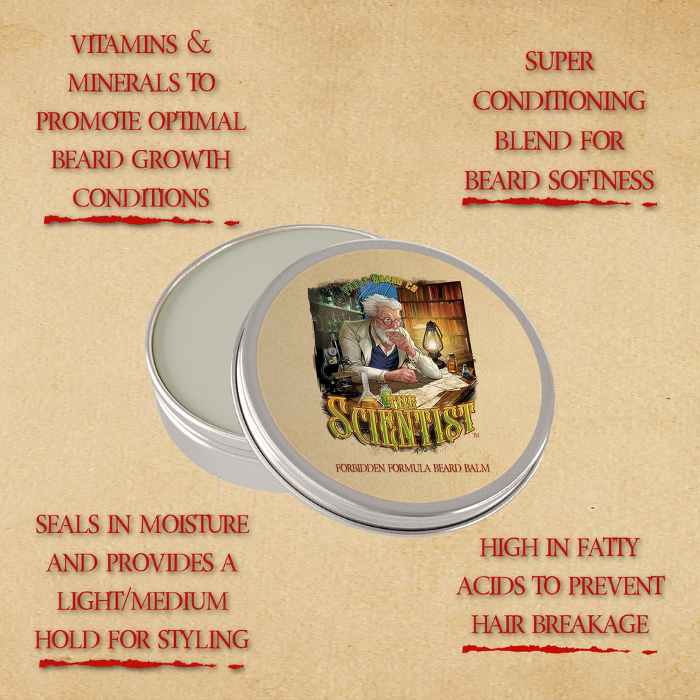 The Scientist - Beard Oil & Balm Kit - Key Lime Verbena, Spiced Graham ...